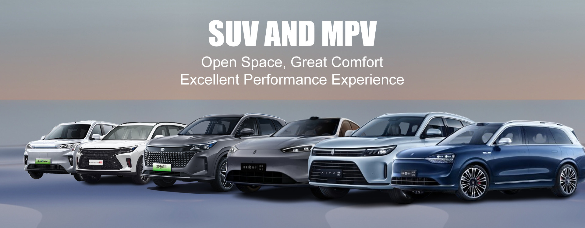 Quality SUV And MPV & Vans And Trucks factory from China